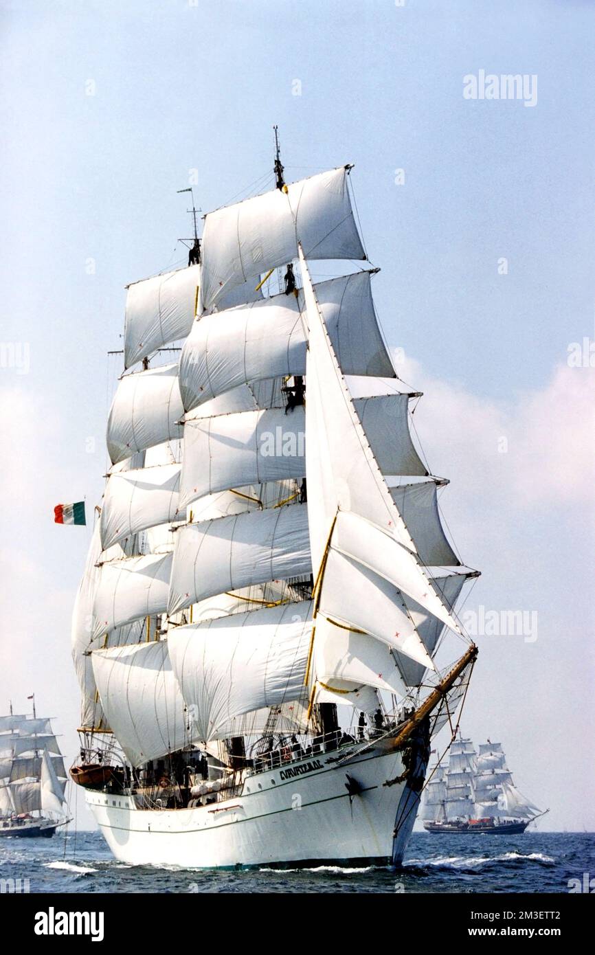 Mexican tall ship Cuauhtemoc, 2001 Stock Photo - Alamy