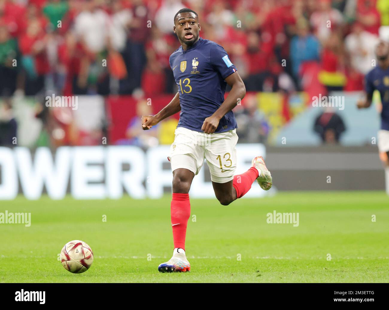 Youssouf Fofana of France during the FIFA World Cup 2022, Semi-final ...