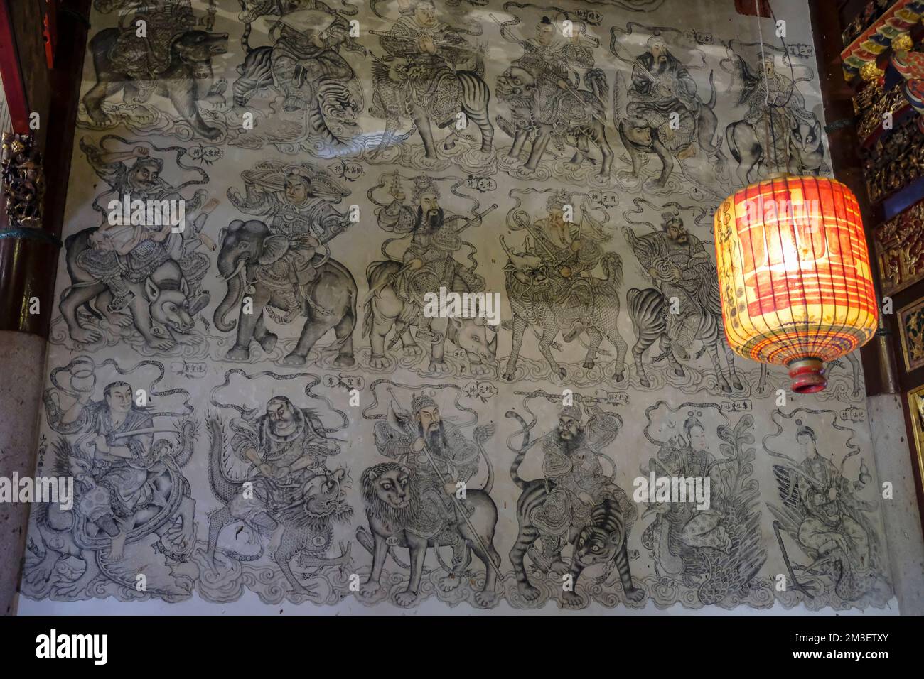 George Town, Malaysia - November 2022: Khoo Kongsi is the largest clan ...