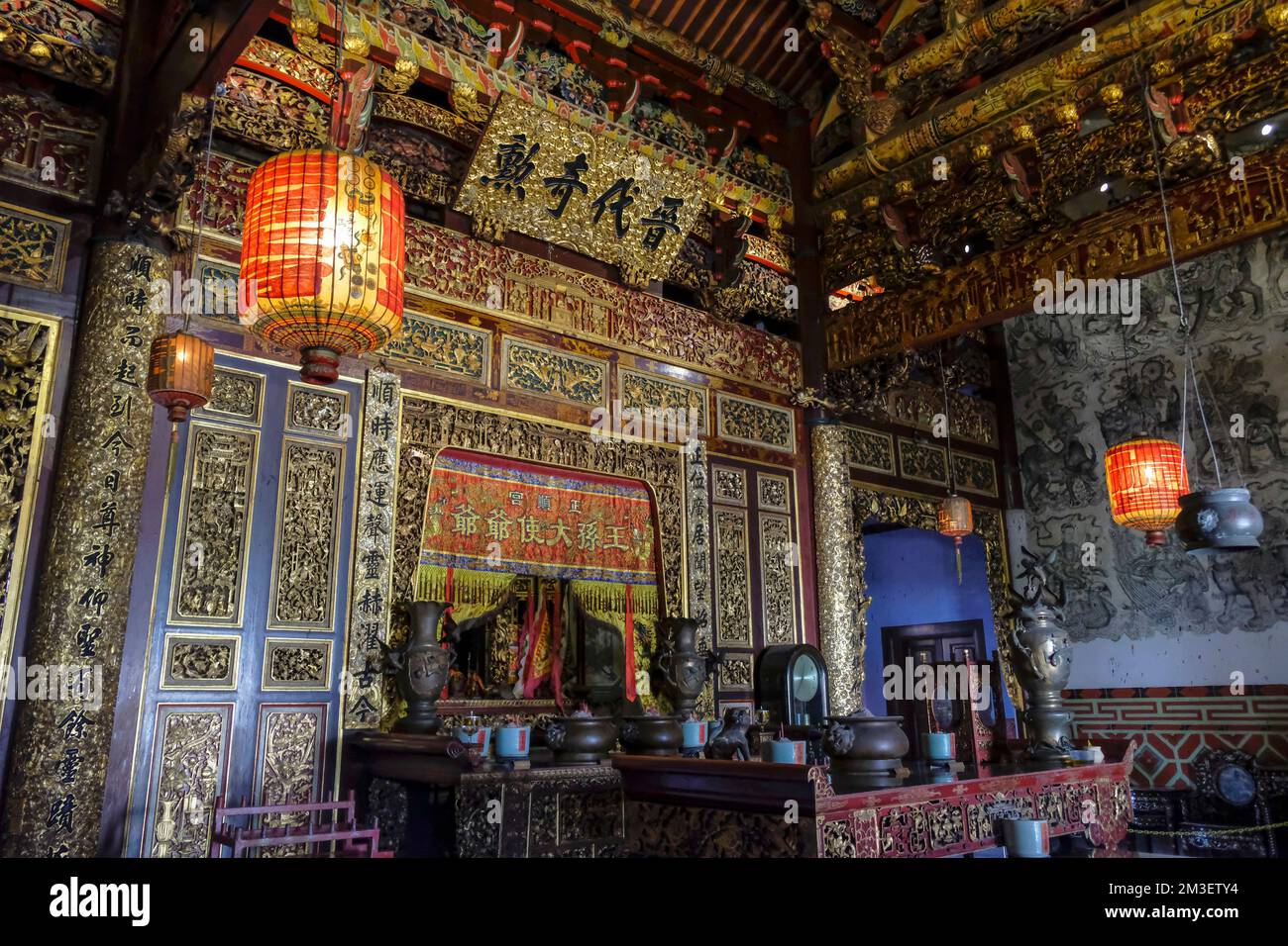 George Town, Malaysia - November 2022: Khoo Kongsi is the largest clan ...