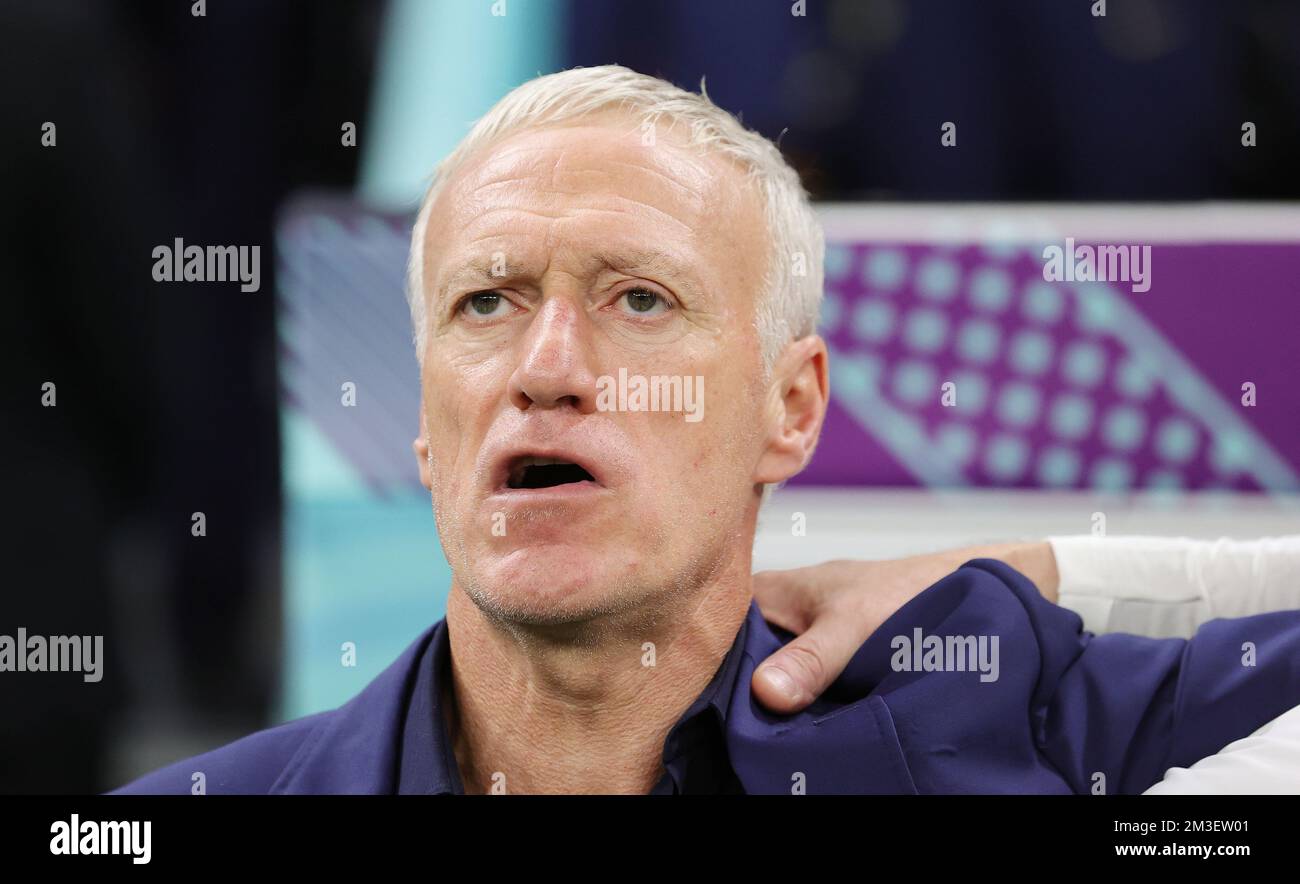 Head coach Didier Deschamps of France during the FIFA World Cup 2022 ...