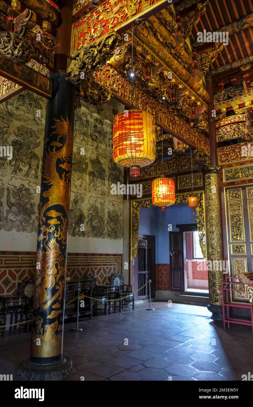 George Town, Malaysia - November 2022: Khoo Kongsi is the largest clan ...