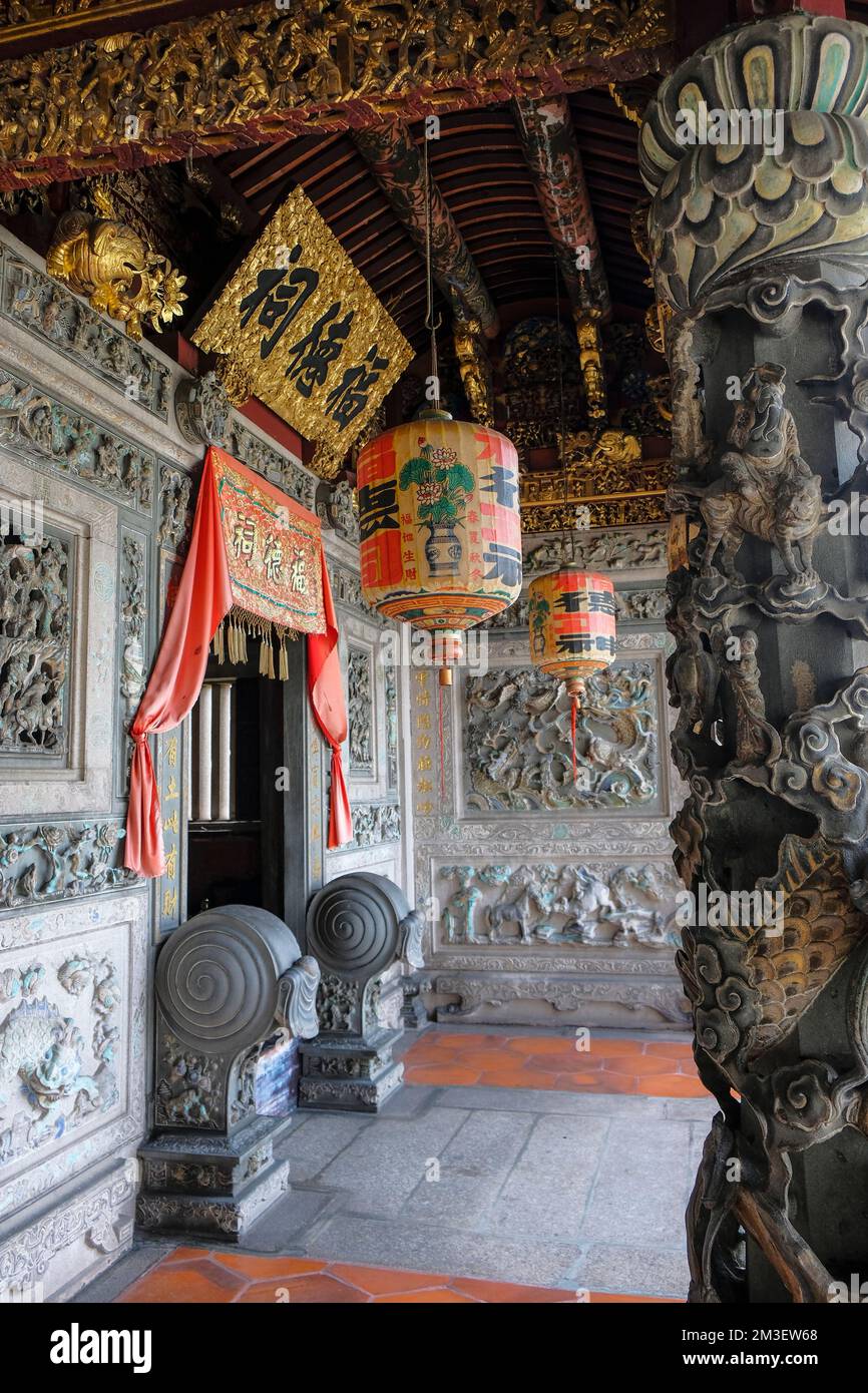 George Town, Malaysia - November 2022: Khoo Kongsi is the largest clan ...