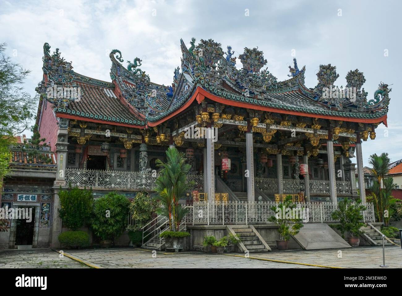 George Town, Malaysia - November 2022: Khoo Kongsi is the largest clan ...