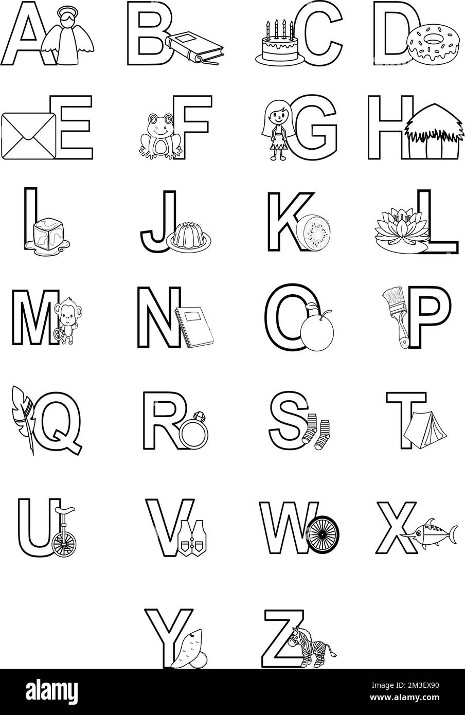 Svg alphabet hi-res stock photography and images - Alamy