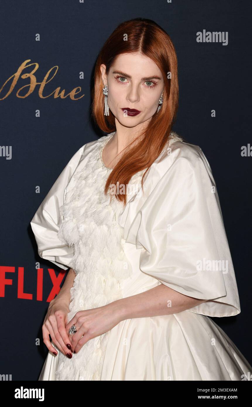 LOS ANGELES, CALIFORNIA - DECEMBER 14: Lucy Boynton attends "The Pale ...