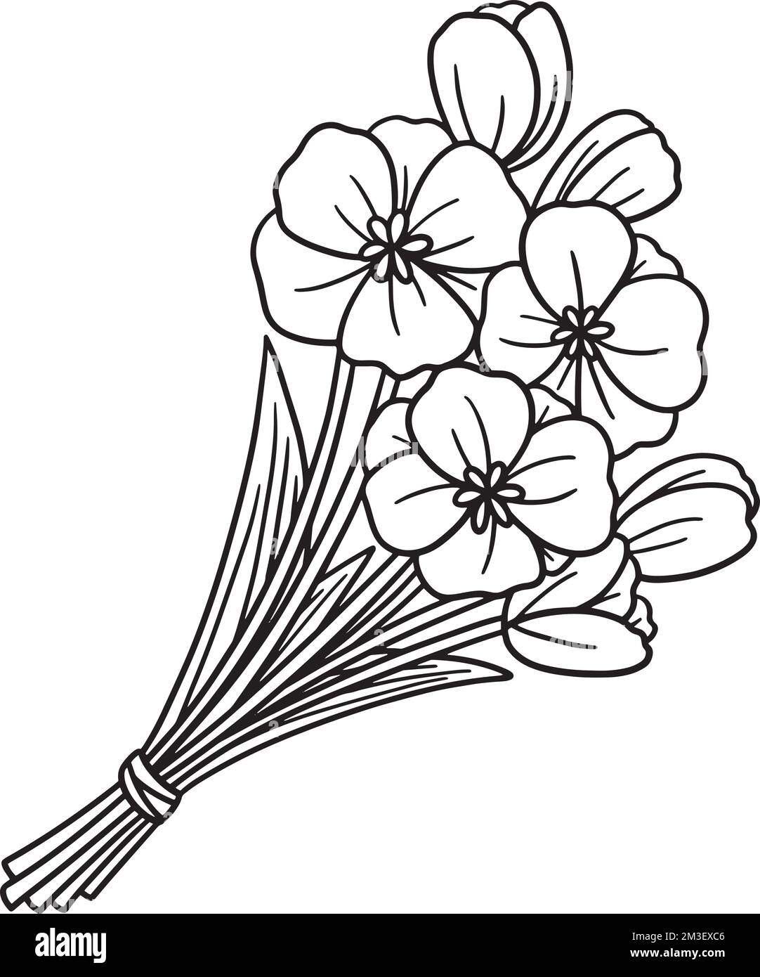 Mothers Day Bouquet Of Flowers Clip Art