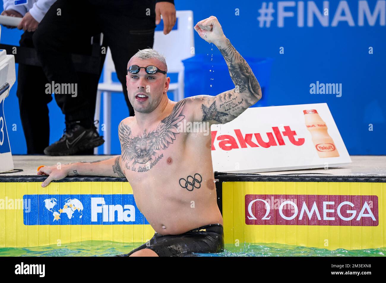 Melbourne, Australia. 15th Dec, 2022. Kyle Chalmers of Australia ...