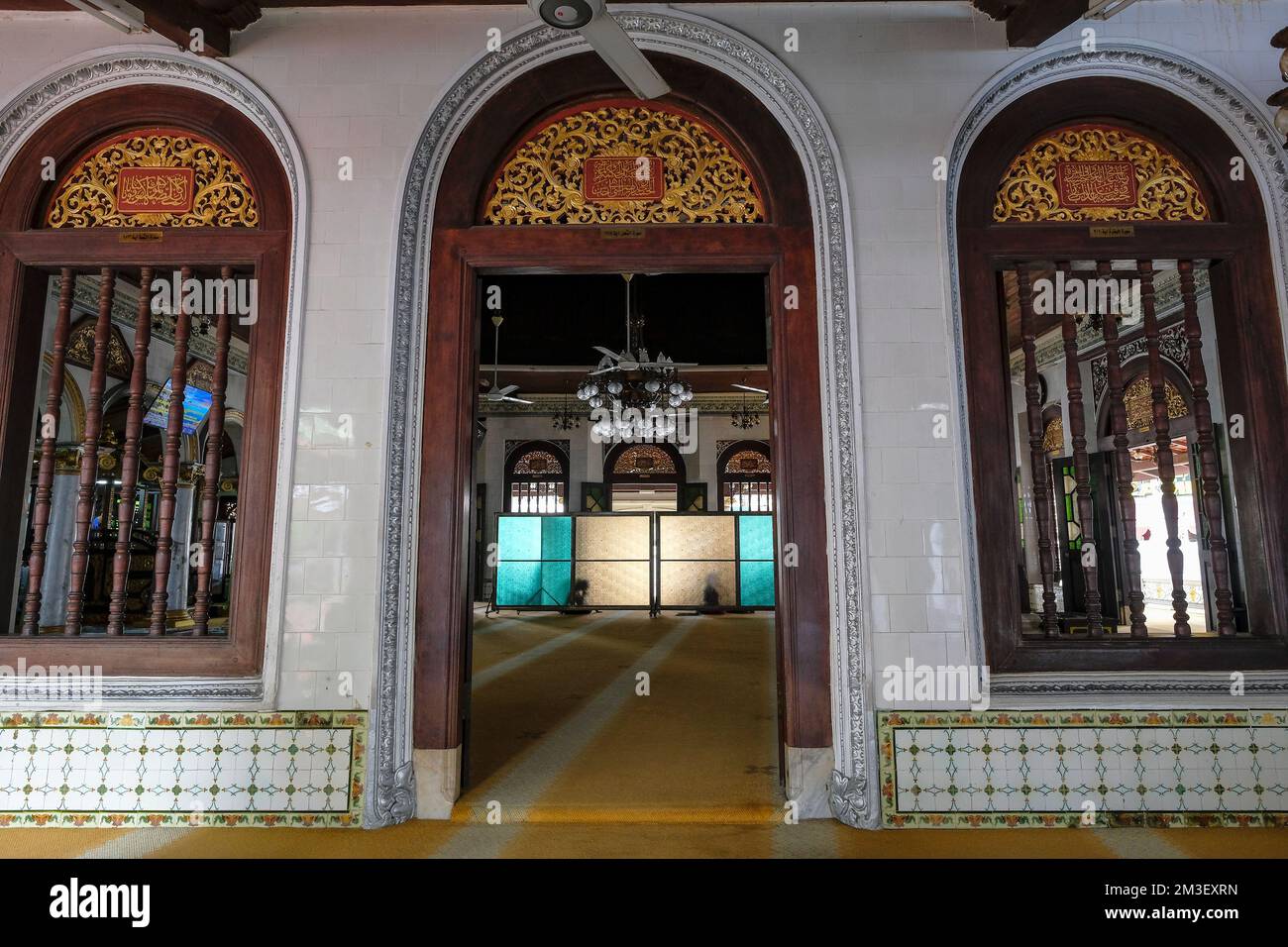 Malacca, Malaysia - November 2022: Views of the Tengkera Mosque in ...