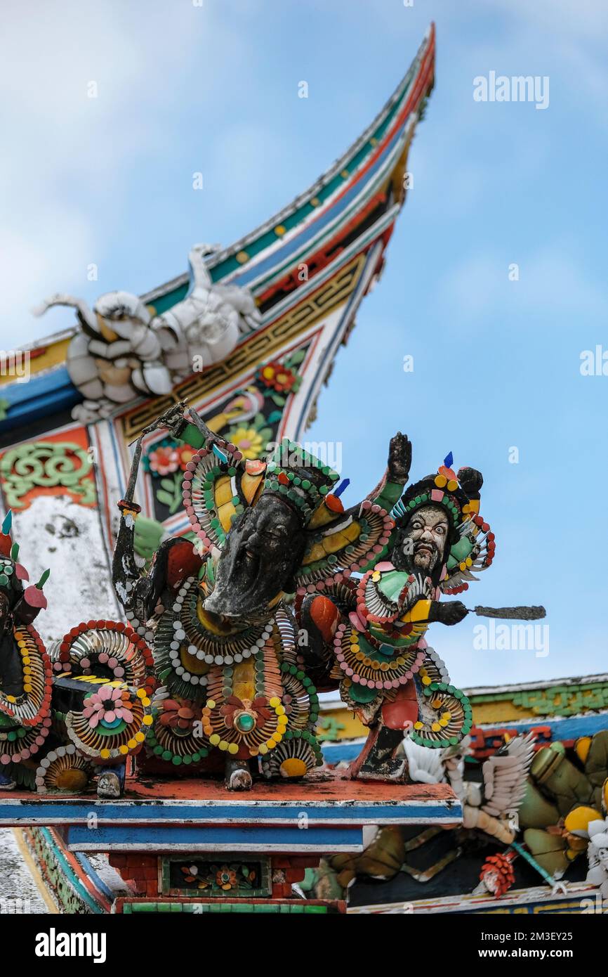 Malacca, Malaysia - November 2022: Views of the Cheng Hoon Teng Temple ...