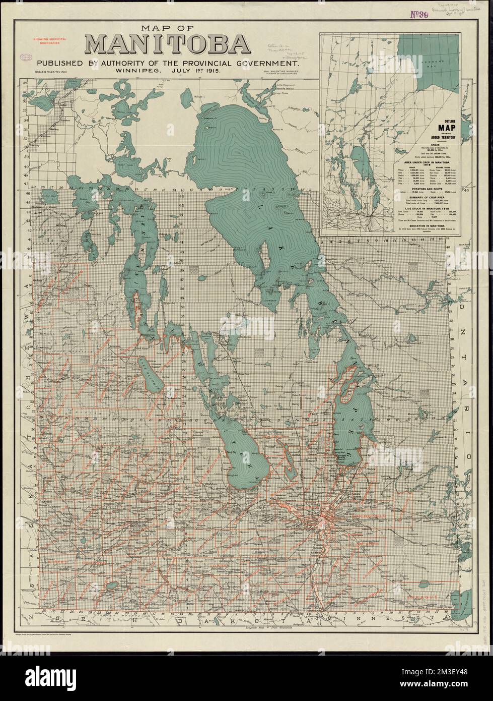 Map of Manitoba , Manitoba, Maps Norman B. Leventhal Map Center ...