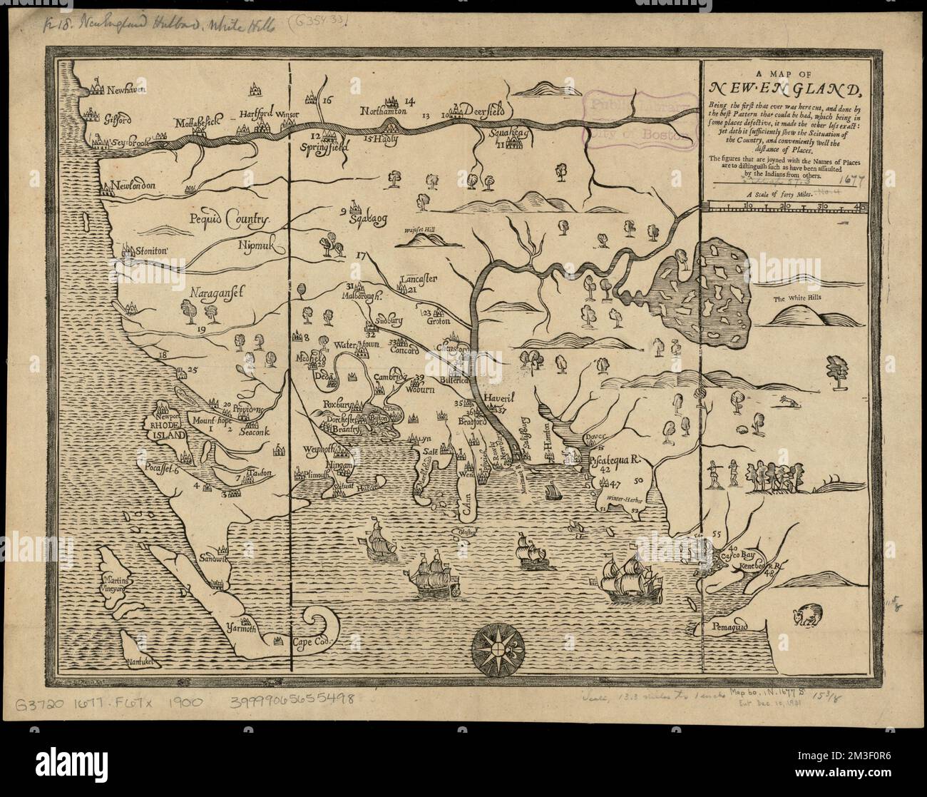 1675 king philip’s war in new england hi-res stock photography and ...