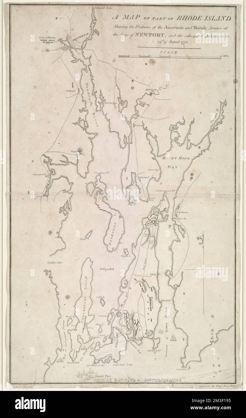 Battle of rhode island 1778 hi-res stock photography and images - Alamy