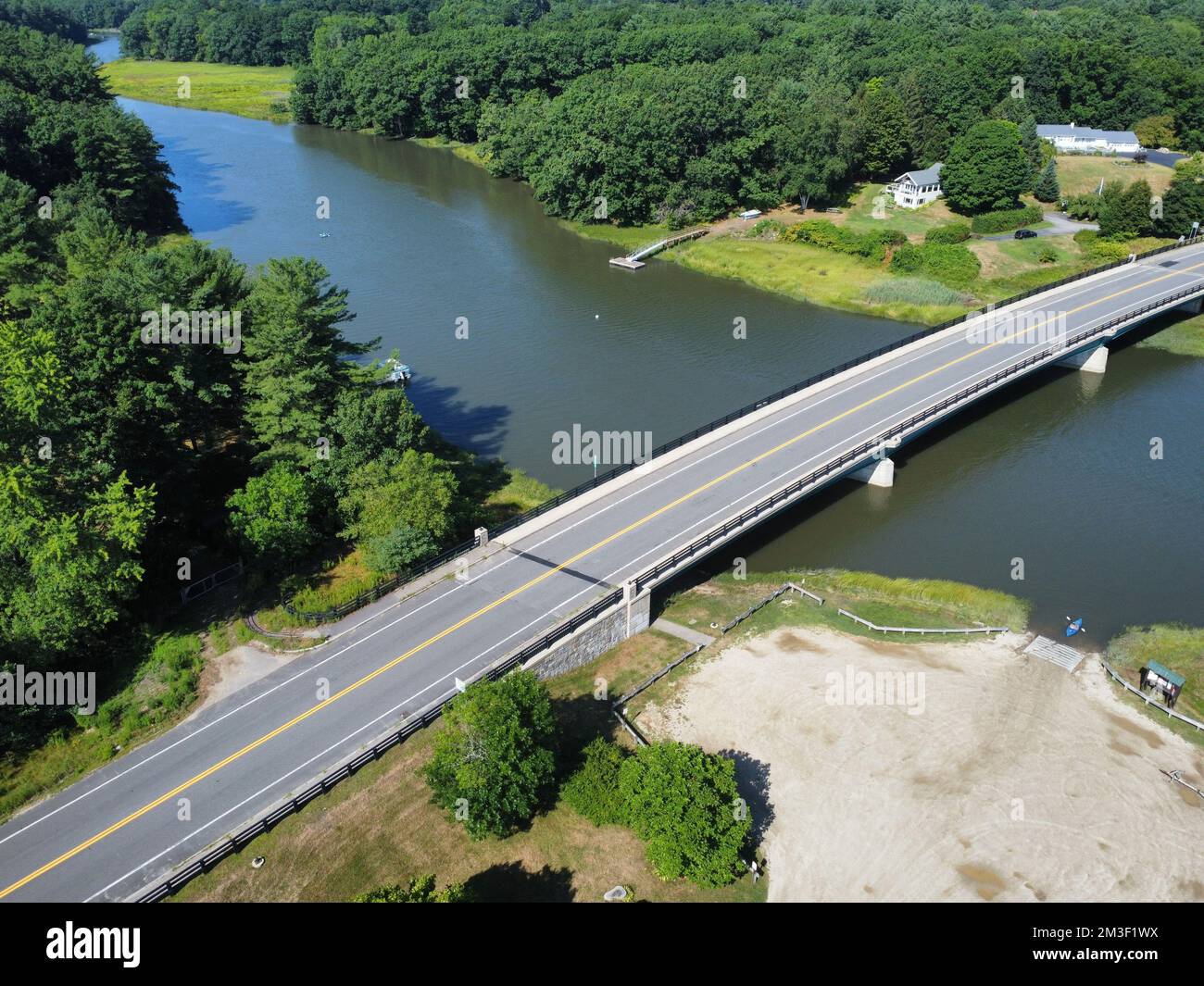Aerial view bridge beautiful landscape hi-res stock photography and ...