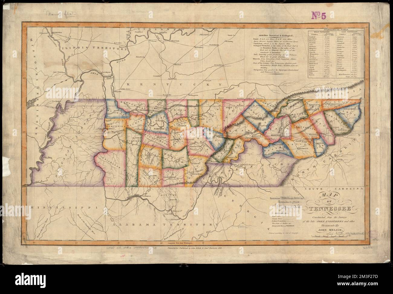 Map of Tennessee , Tennessee, Maps Norman B. Leventhal Map Center ...