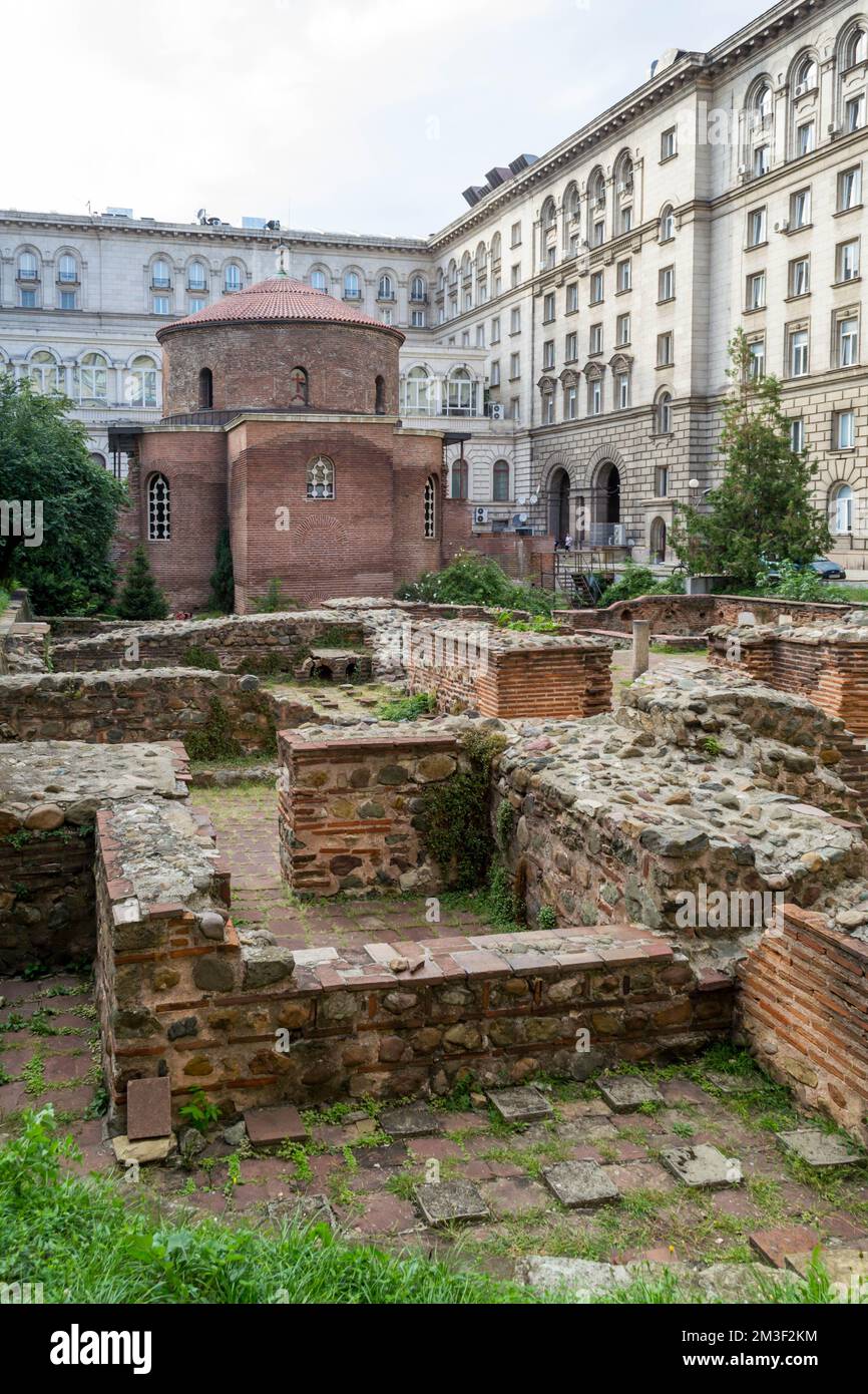 St. George Rotunda Church in Sofia, Bulgaria Stock Photo - Alamy