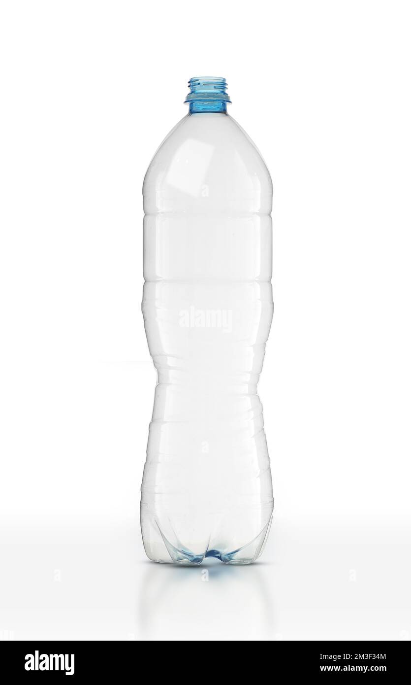 large plastic bottle of mineral water on a white background Stock Photo ...