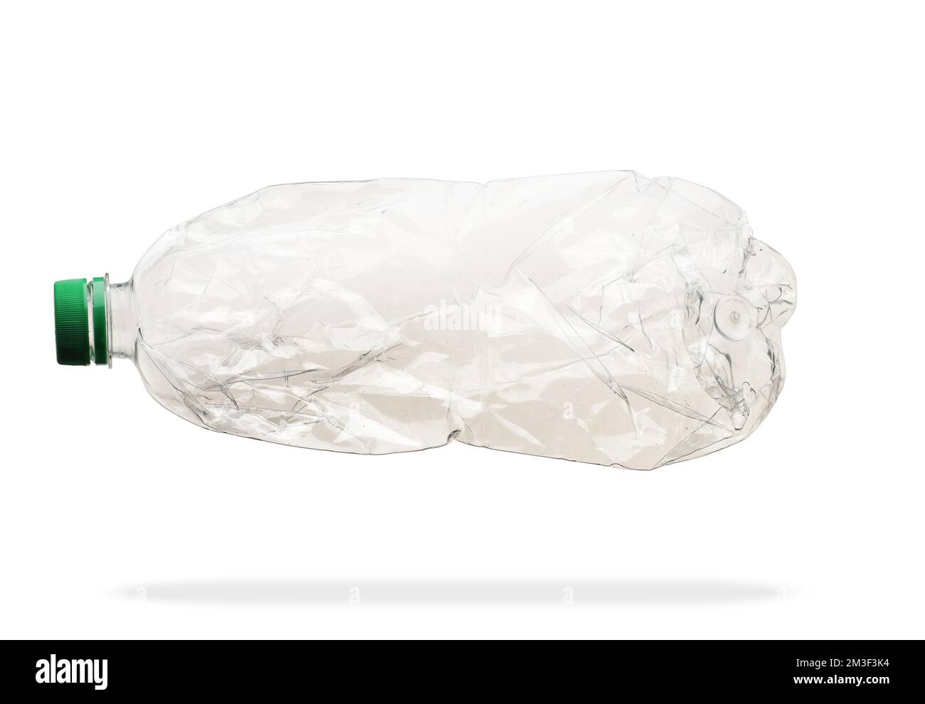 old plastic bottle horizontal above the floor Stock Photo - Alamy