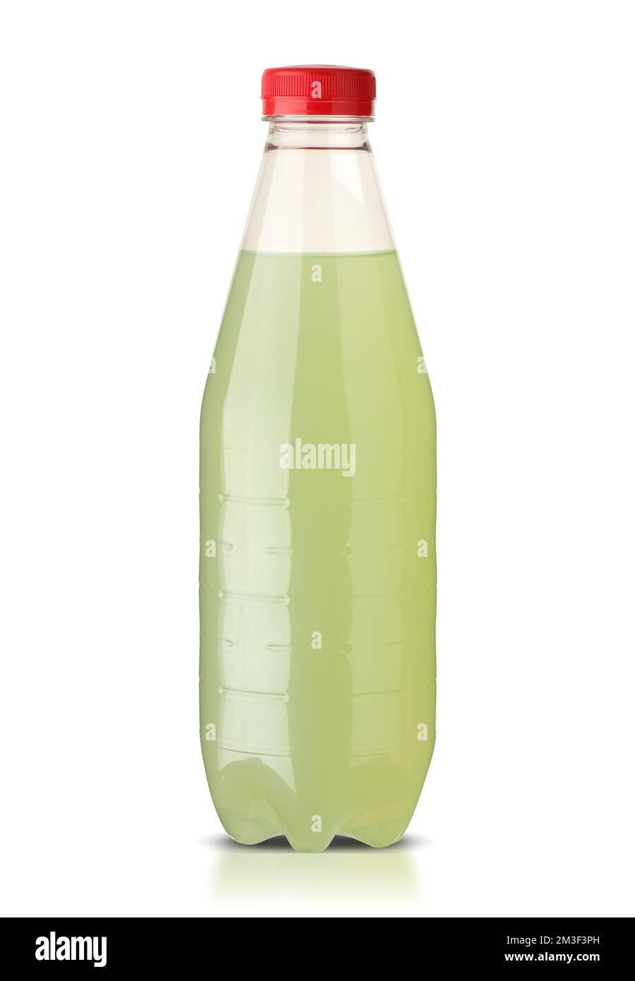 plastic bottle of lemonade on a white background Stock Photo - Alamy