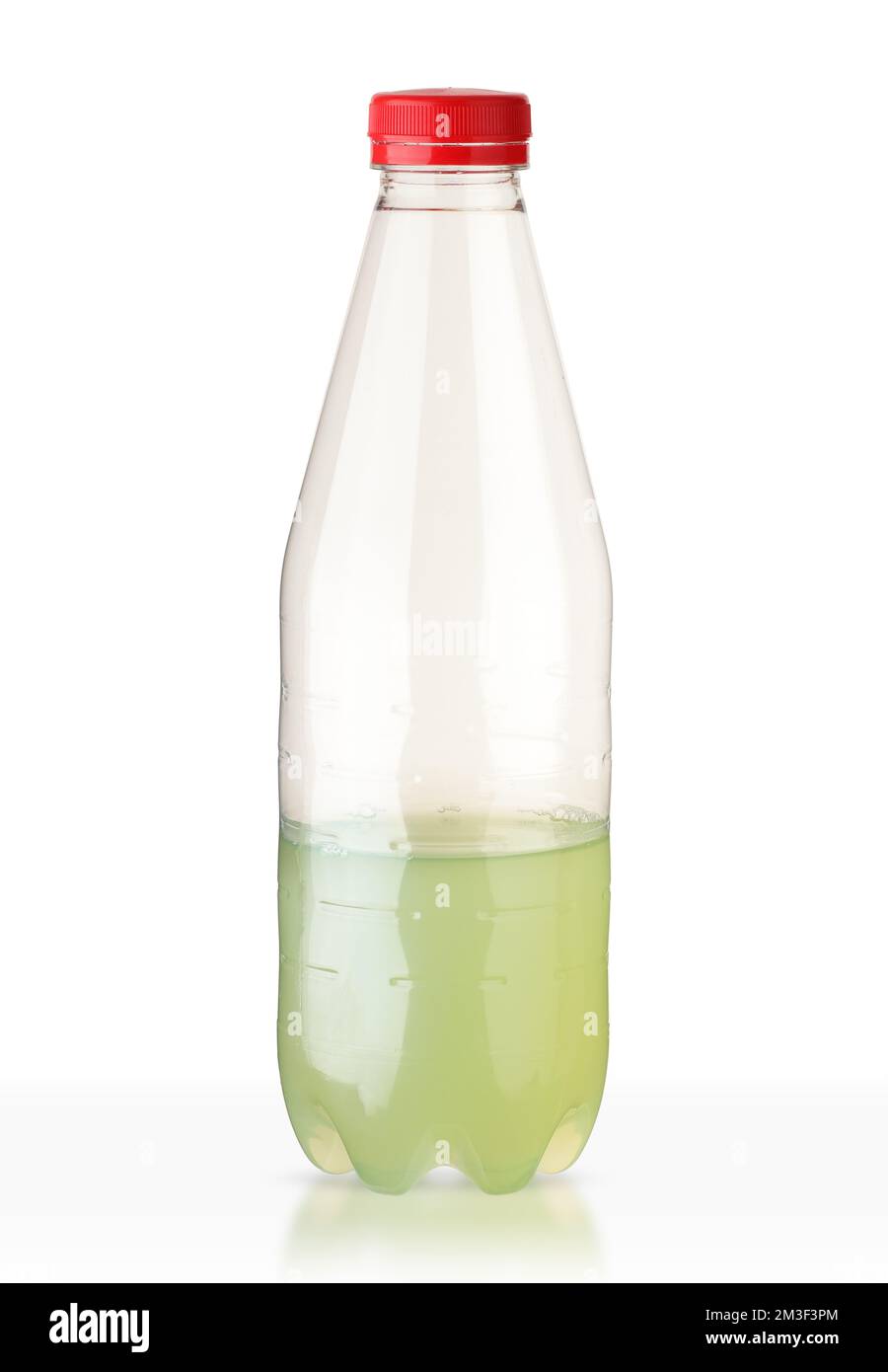 plastic bottle of lemonade on a white background Stock Photo - Alamy