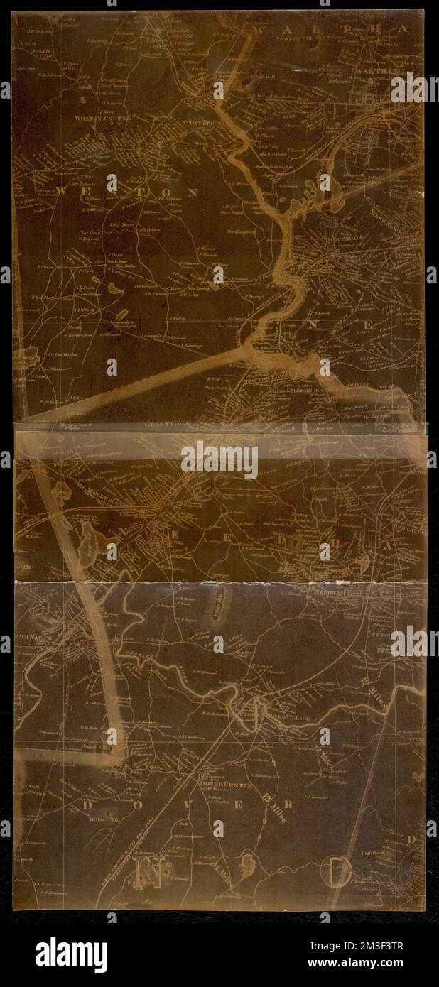 Map of the City of Boston and its environs from actual surveys ...