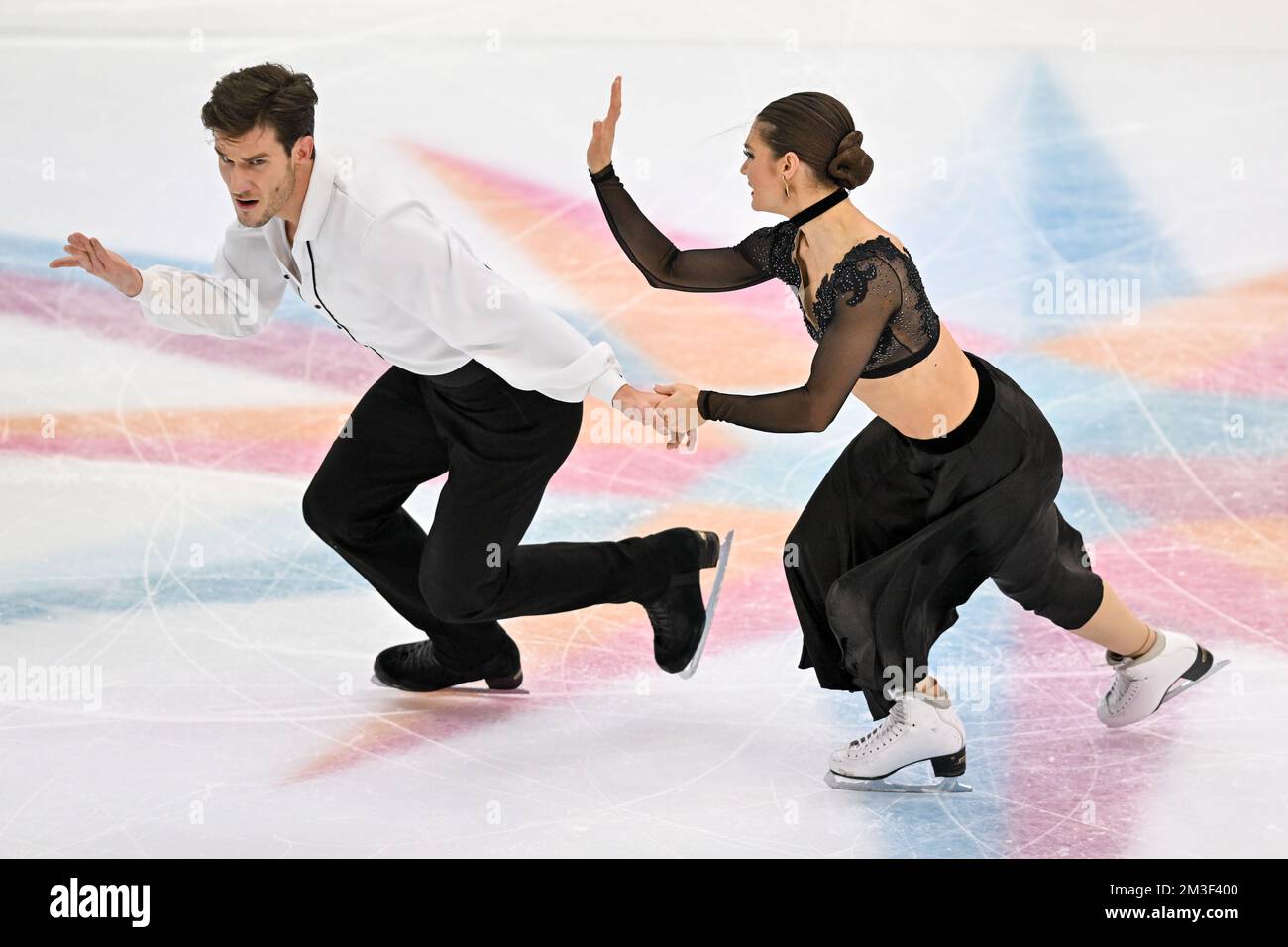 Laurence FOURNIER BEAUDRY & Nikolaj SOERENSEN (CAN), during Senior Ice ...