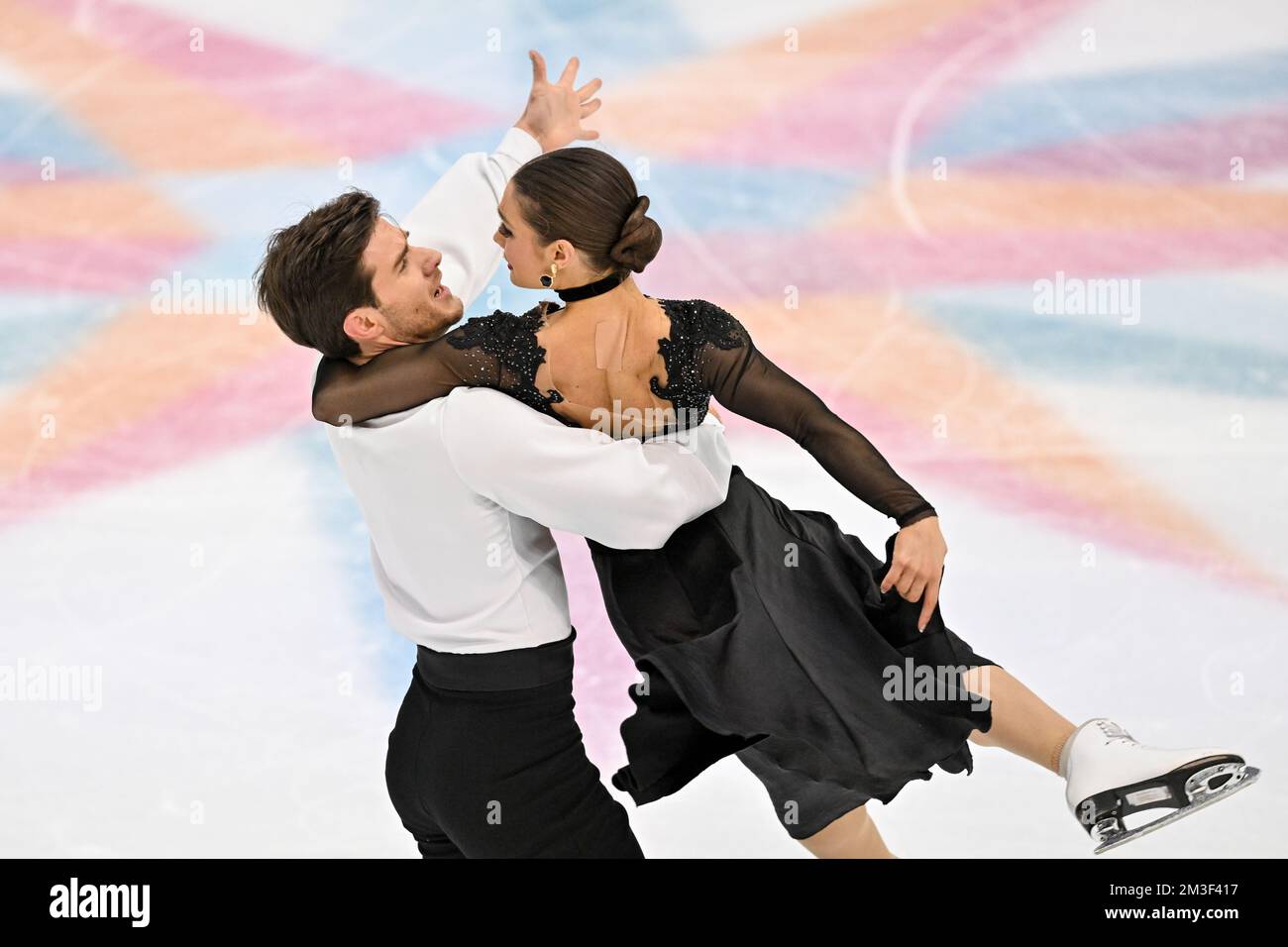 Laurence FOURNIER BEAUDRY & Nikolaj SOERENSEN (CAN), during Senior Ice ...