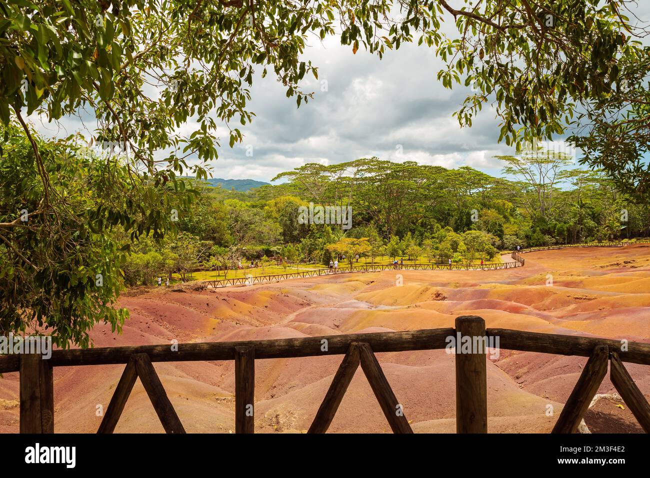 Chamarel Seven Colored Earth Geopark in Riviere noire district ...