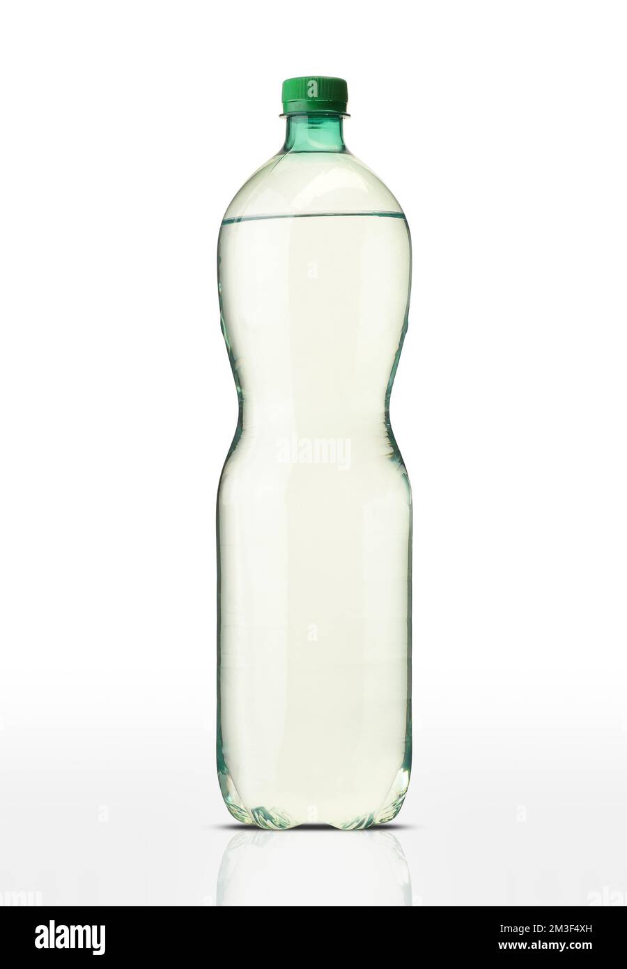 plastic bottle with spring water on a white background Stock Photo - Alamy