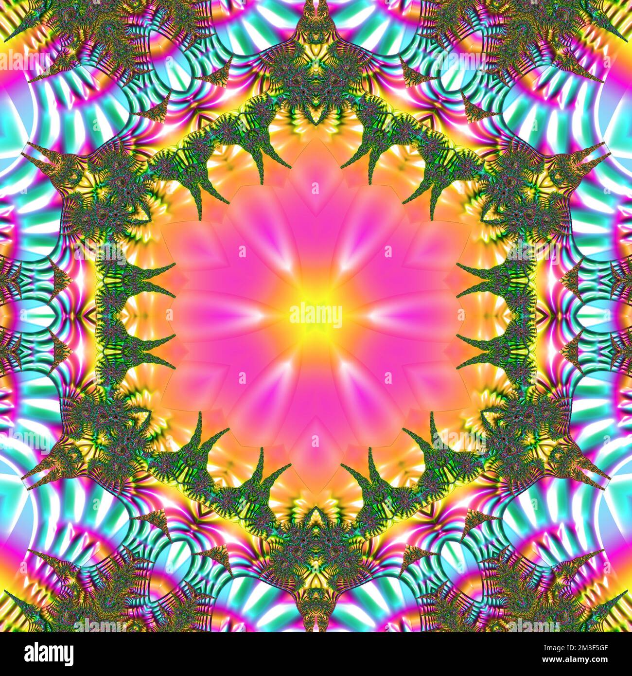 Hand-drawn mandala art with ethnic floral doodle pattern. Coloring page ...