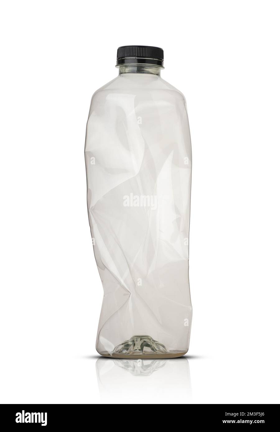 large plastic bottle on a white background Stock Photo - Alamy