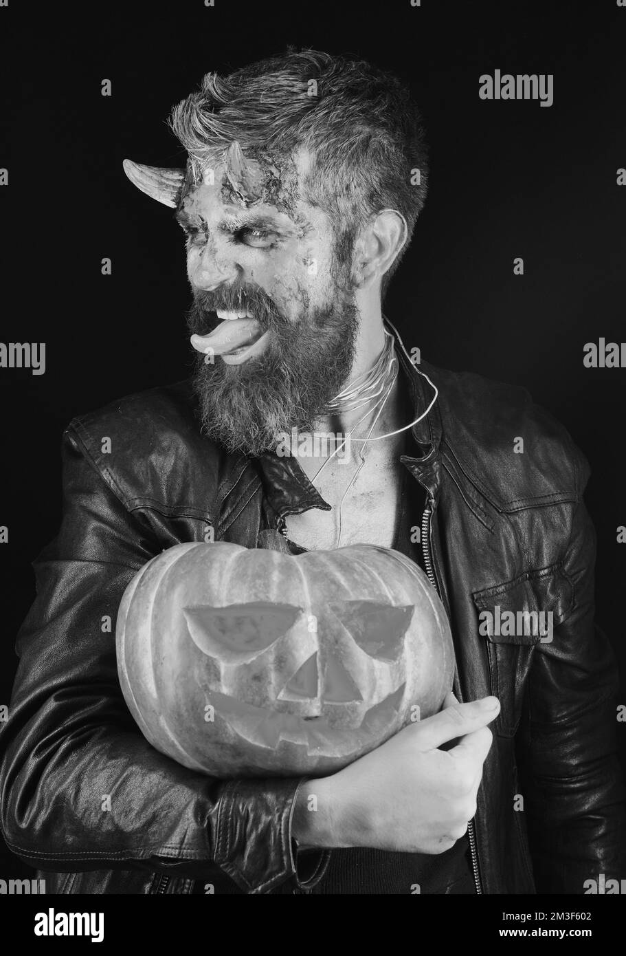 Devil horn decorations hi-res stock photography and images - Alamy