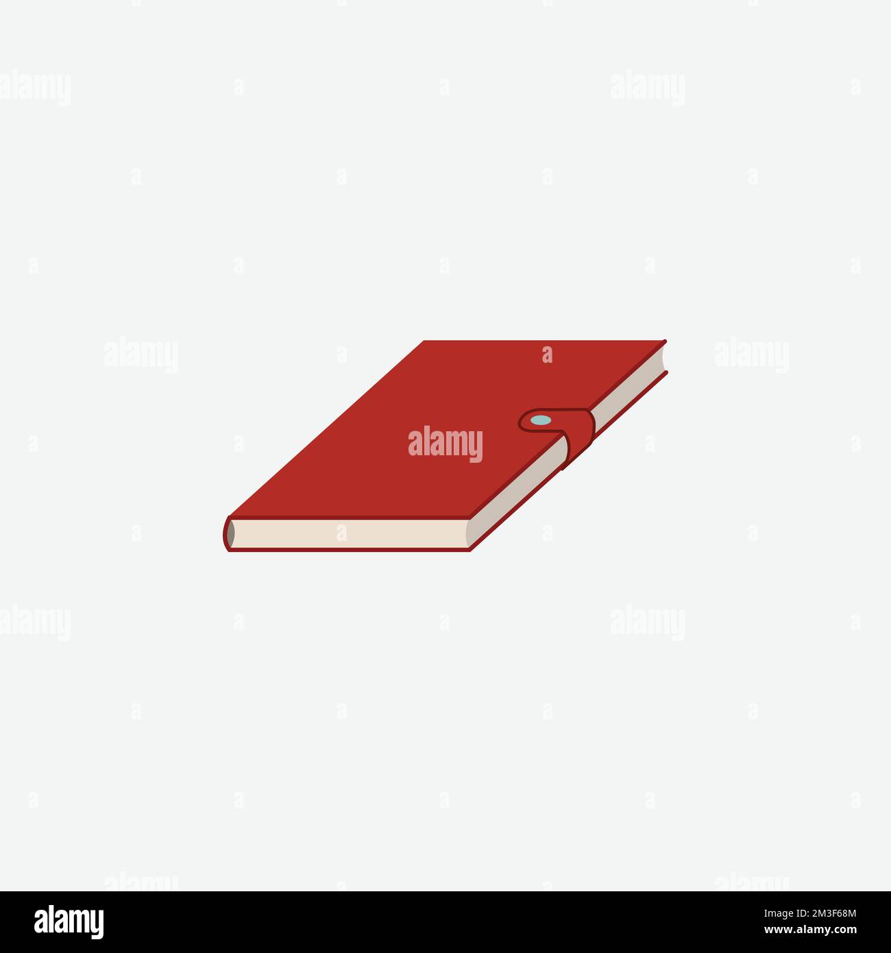 Notebook Icon, Office Concept. Flat Style - Vector. Vector illustration ...