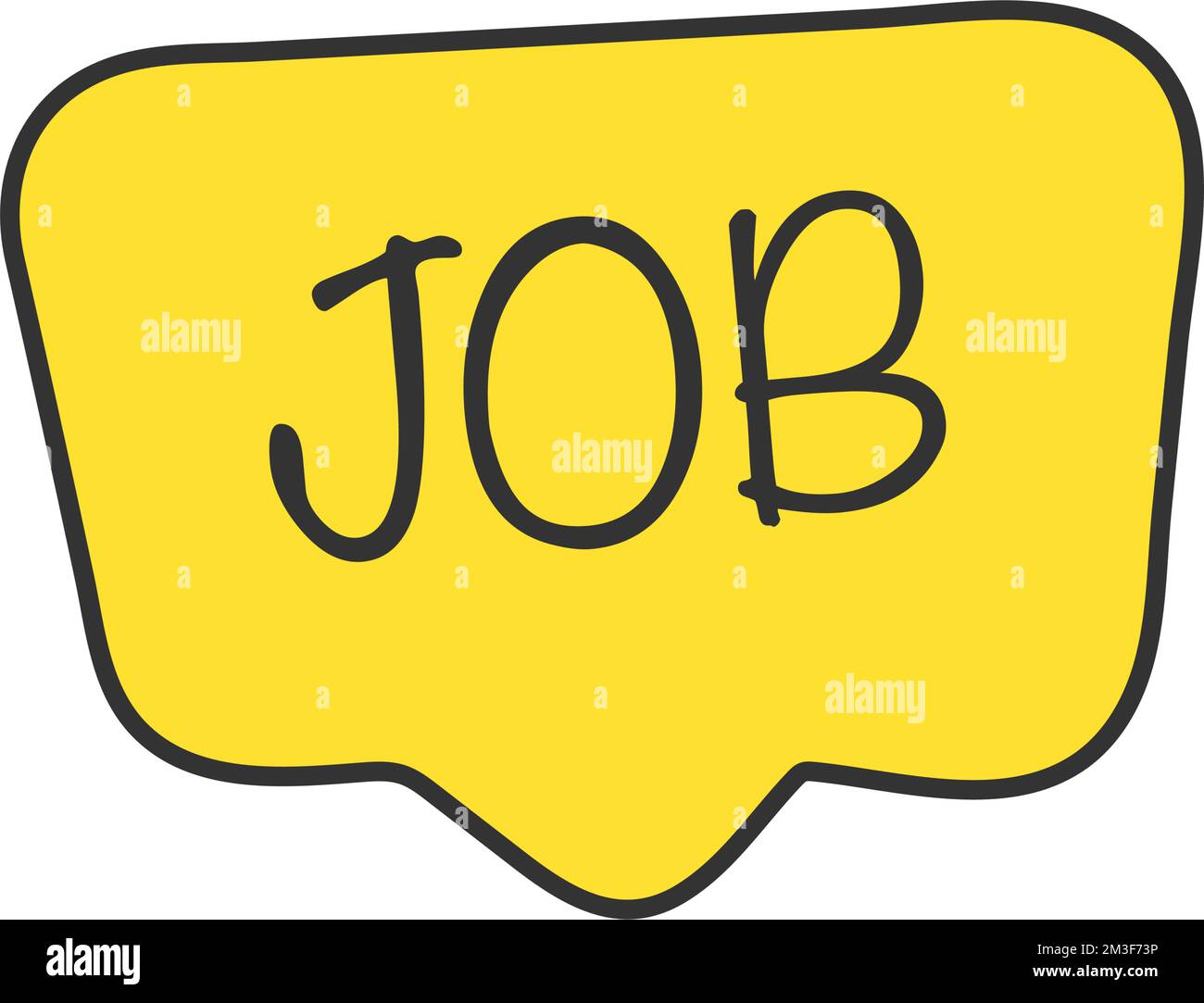 Job done banner speech Stock Vector Images - Alamy
