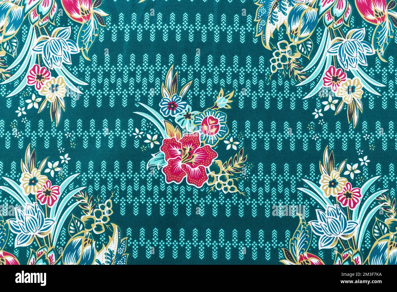 Batik sarong pattern background in Thailand, traditional batik sarong in Asian Stock Photo - Alamy
