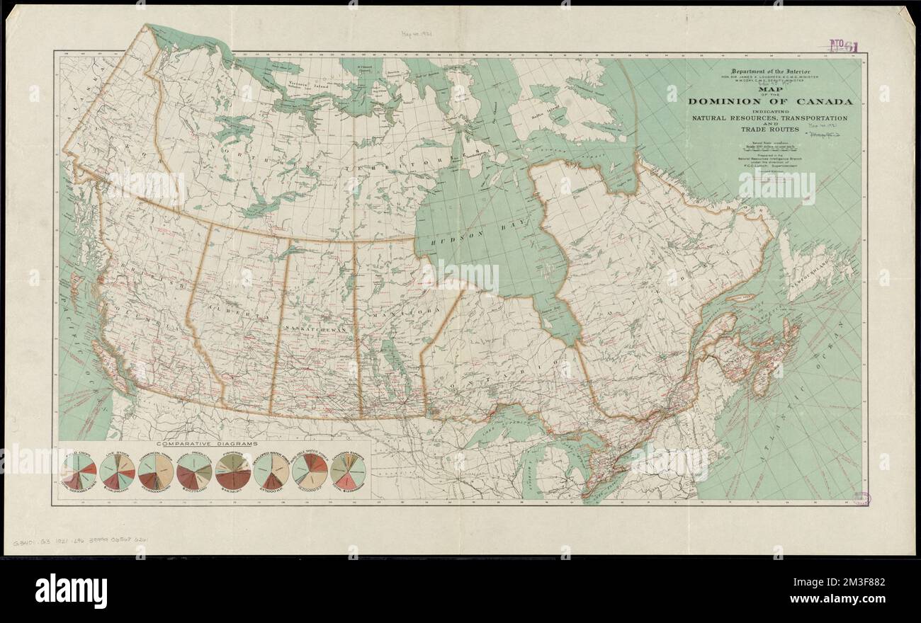 Map of the Dominion of Canada : indicating natural resources ...