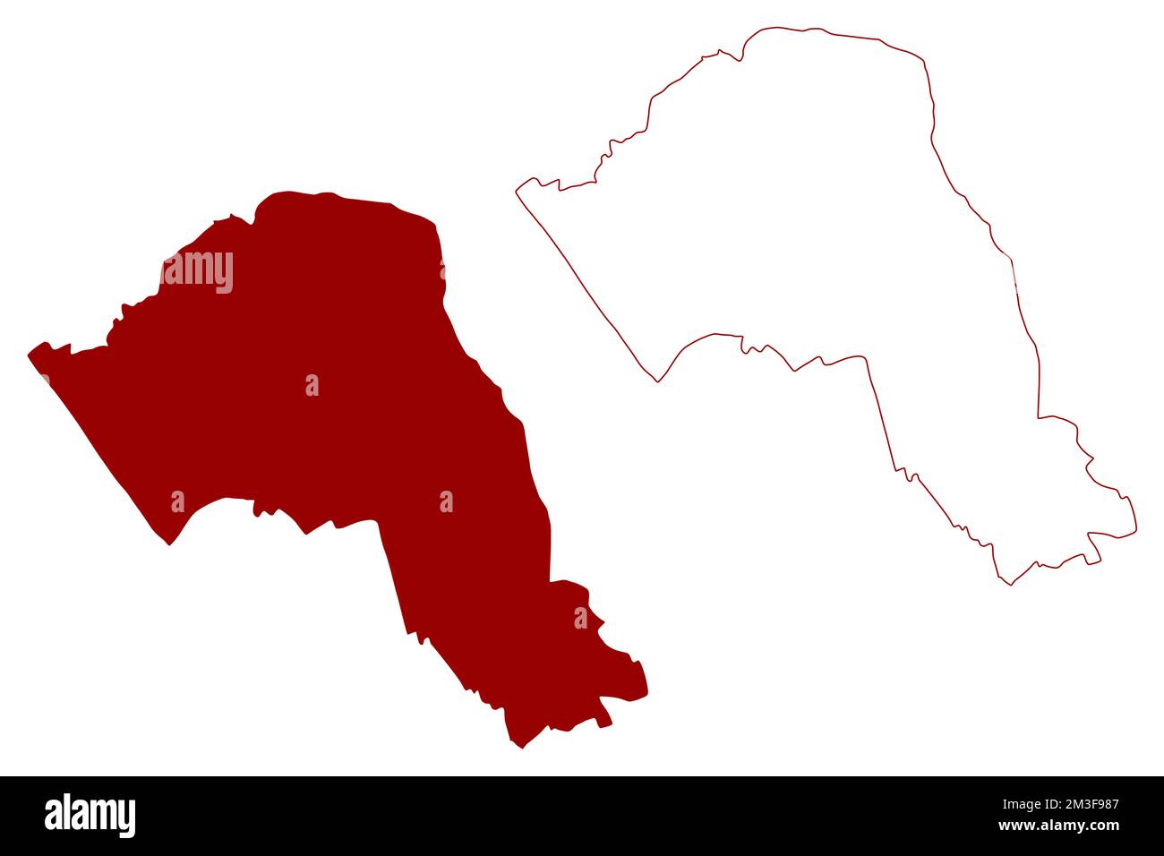 Map of camden Stock Vector Images - Alamy