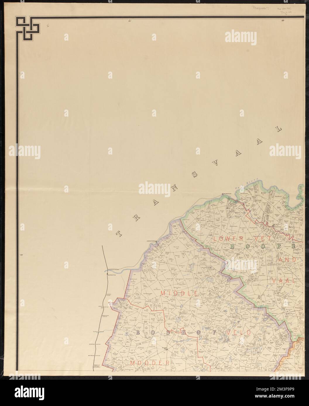 Map of the Orange River Colony , Coal mines and mining, South Africa ...