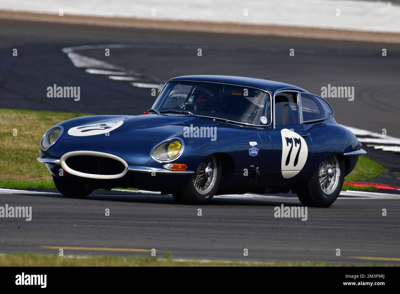 Guy Ziser, Oli Webb, Jaguar E-Type FHC, Royal Automobile Club Historic ...
