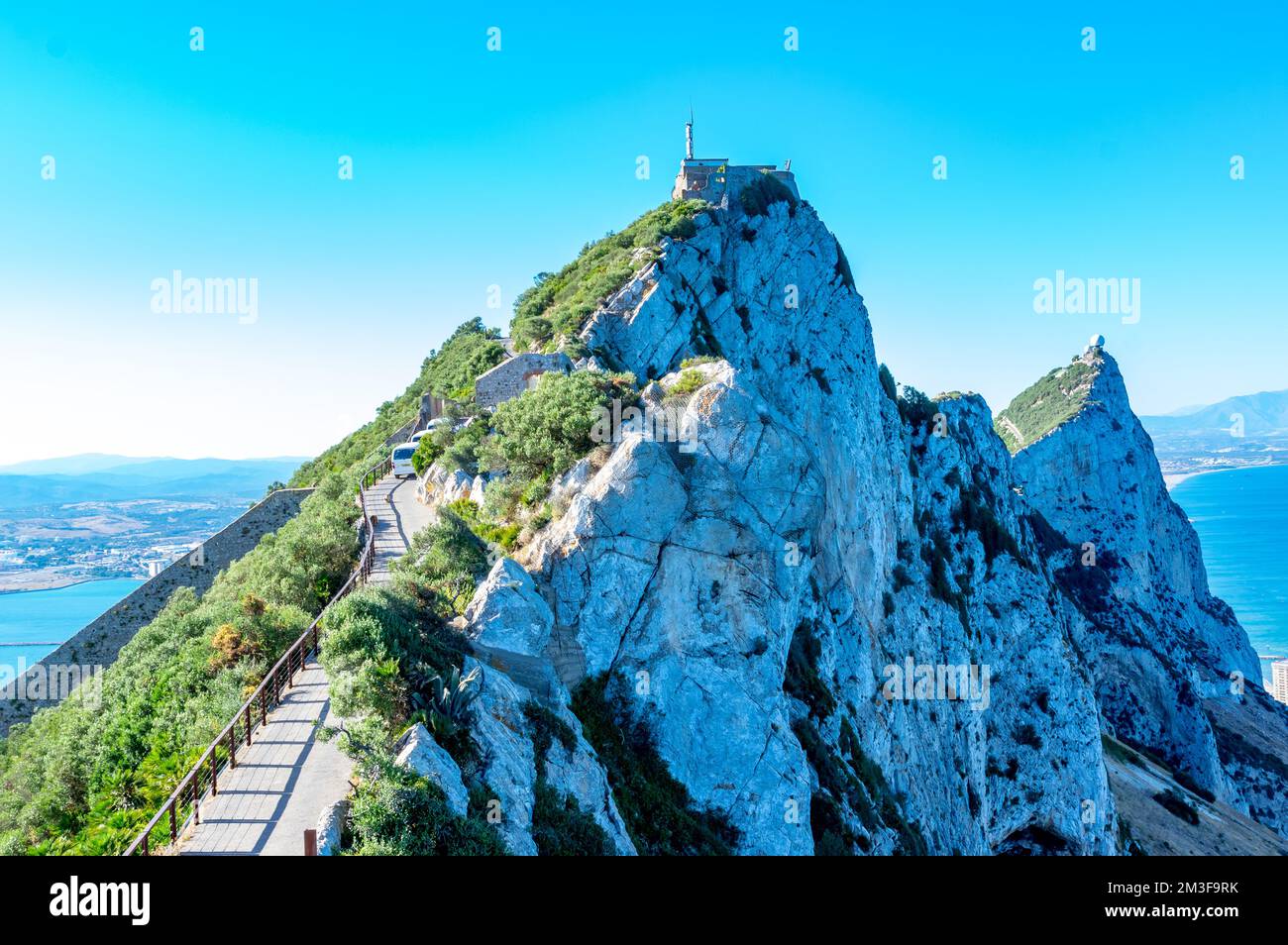Spain gibraltar rock silhouette hi-res stock photography and images - Alamy