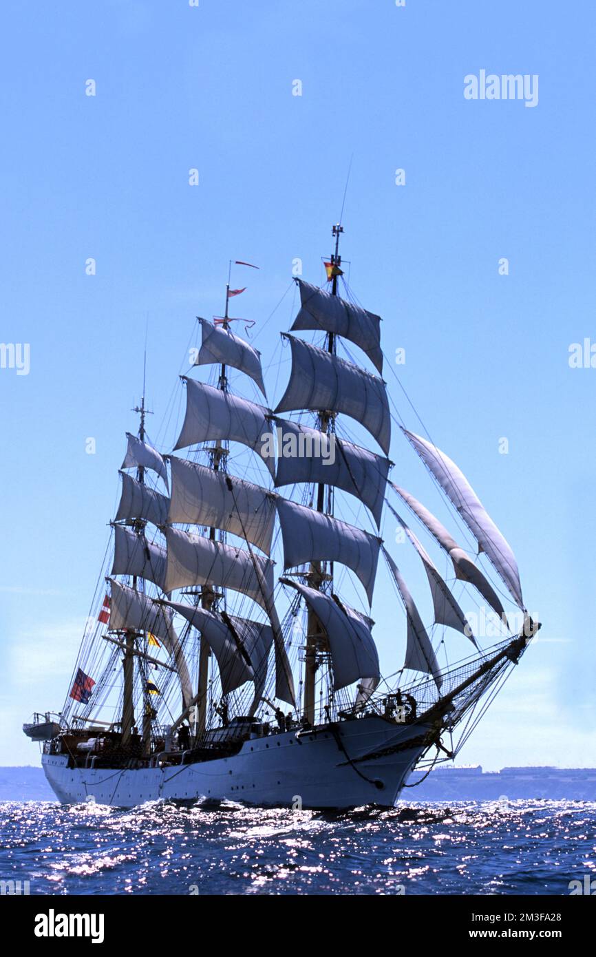 Danmark sail ship hi-res stock photography and images - Alamy