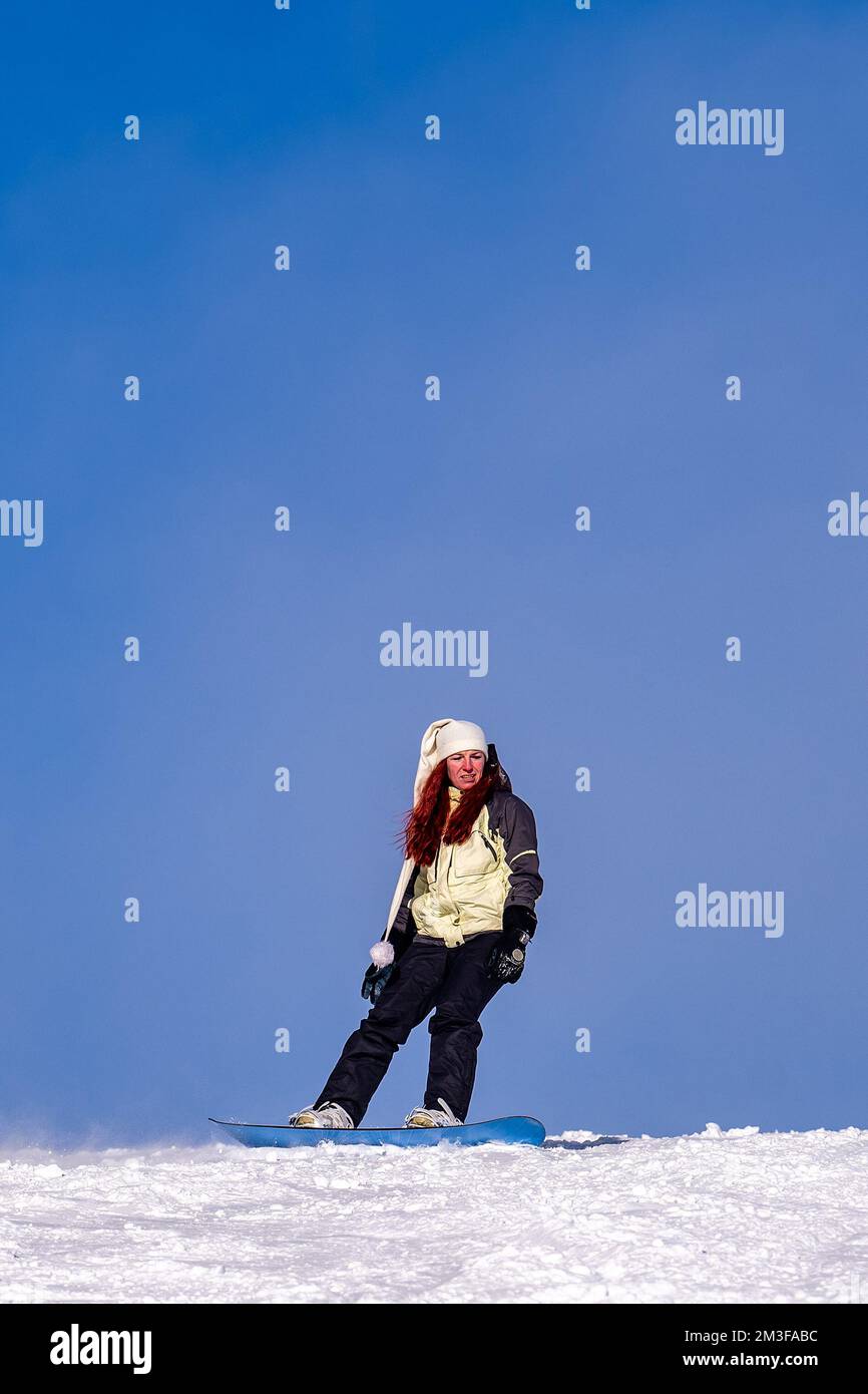 Czech Republic, December 15, 2022. The ski season started in the ...