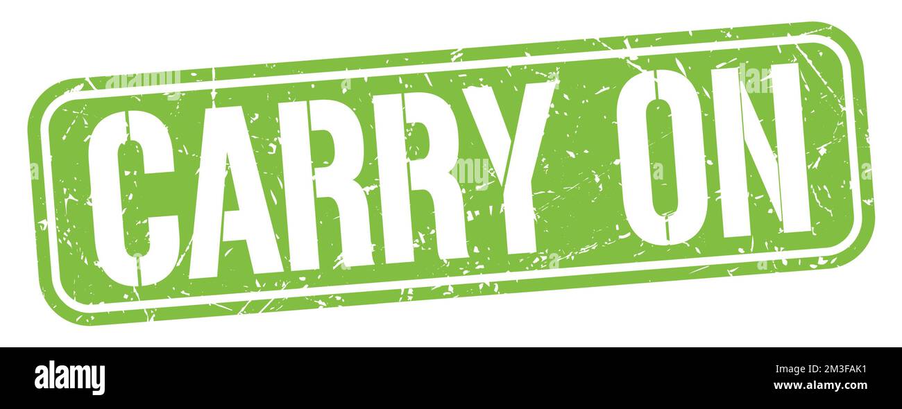 Carry on stamp Cut Out Stock Images & Pictures - Alamy