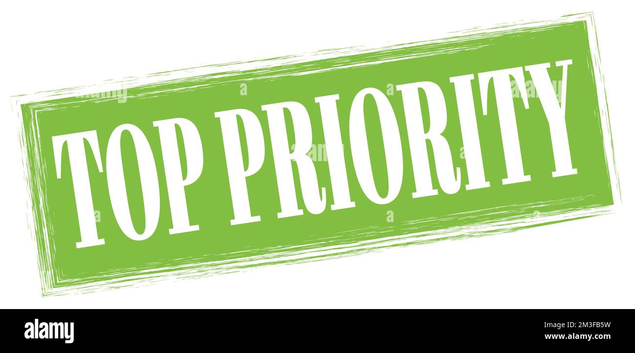 Top priority stamp hi-res stock photography and images - Alamy
