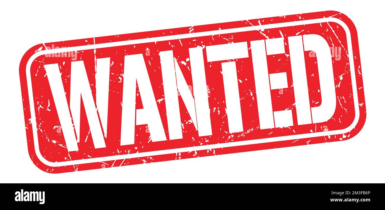 Wanted stamp sign seal hi-res stock photography and images - Alamy