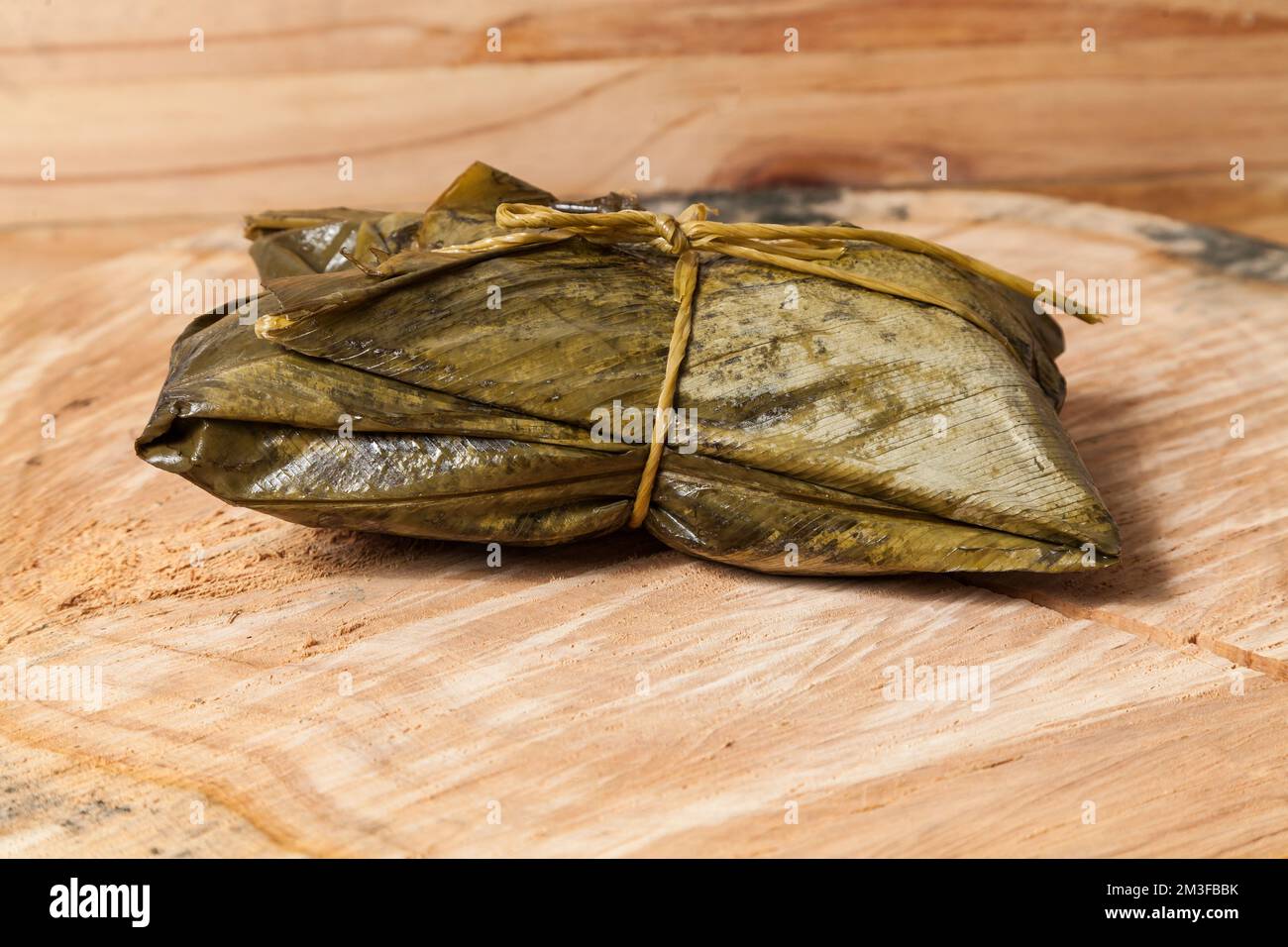 Tasty Tamales Wrapped In Bijao Leaf Stock Photo - Alamy