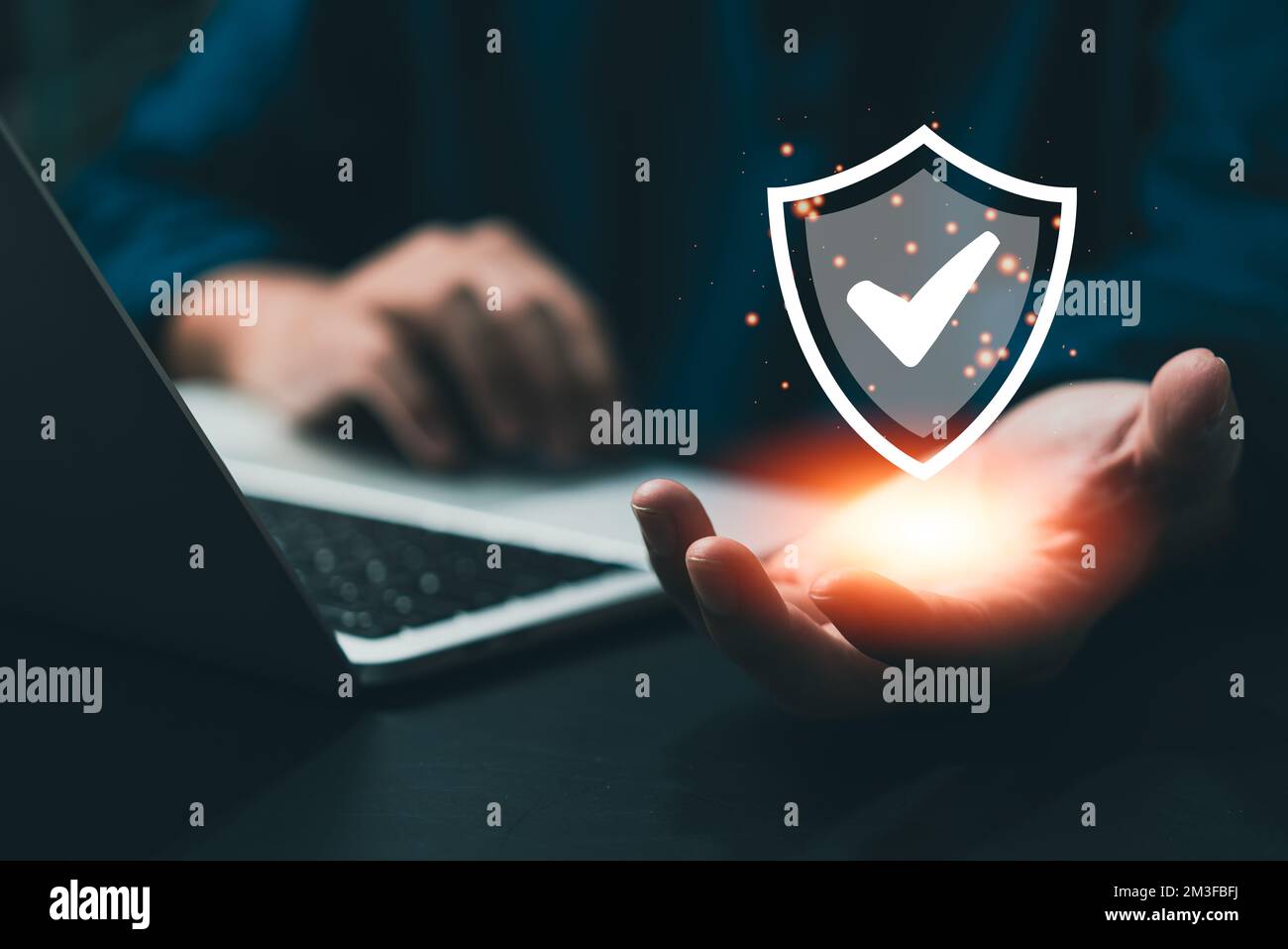 Hand shows the sign of the top service Quality assurance, Standards ...