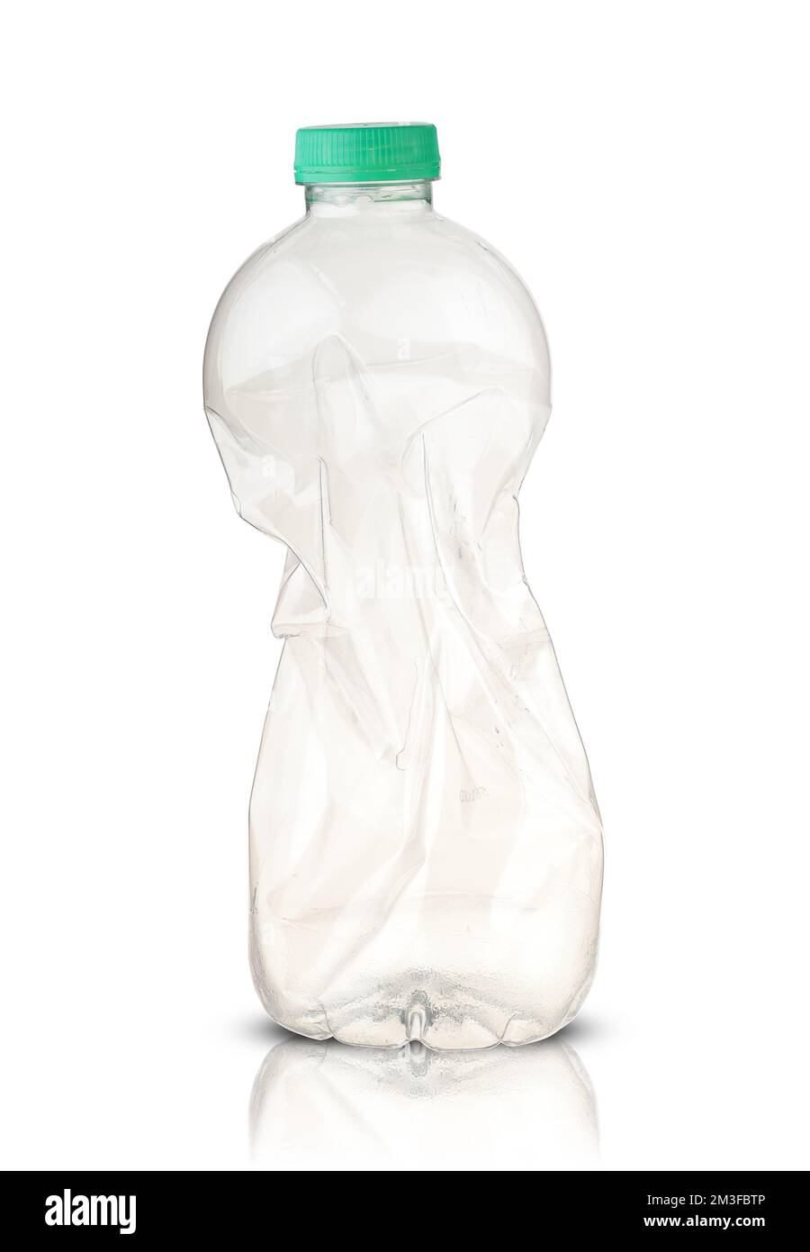 empty plastic juice bottle on white background Stock Photo - Alamy