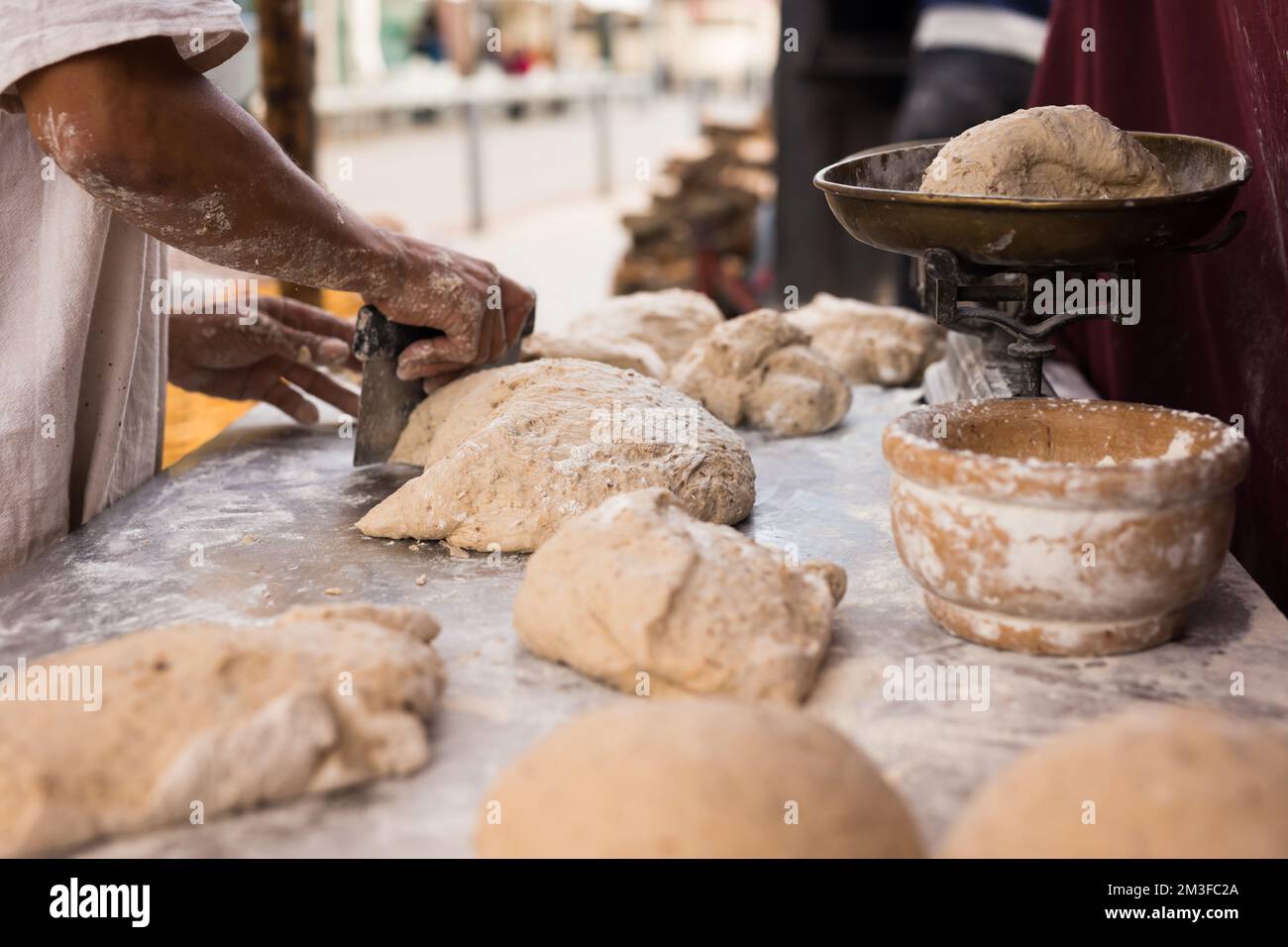 Bread making process hi-res stock photography and images - Alamy