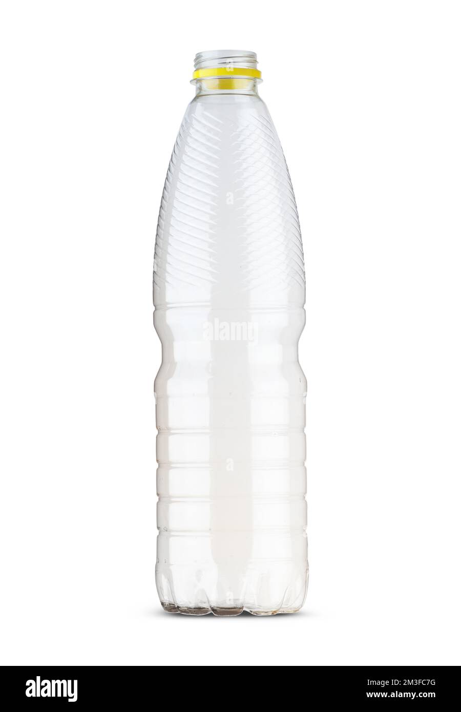 plastic empty drink bottle on white background Stock Photo - Alamy